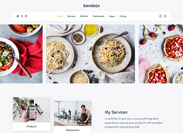 Sandbox - Modern & Multipurpose NextJS Template